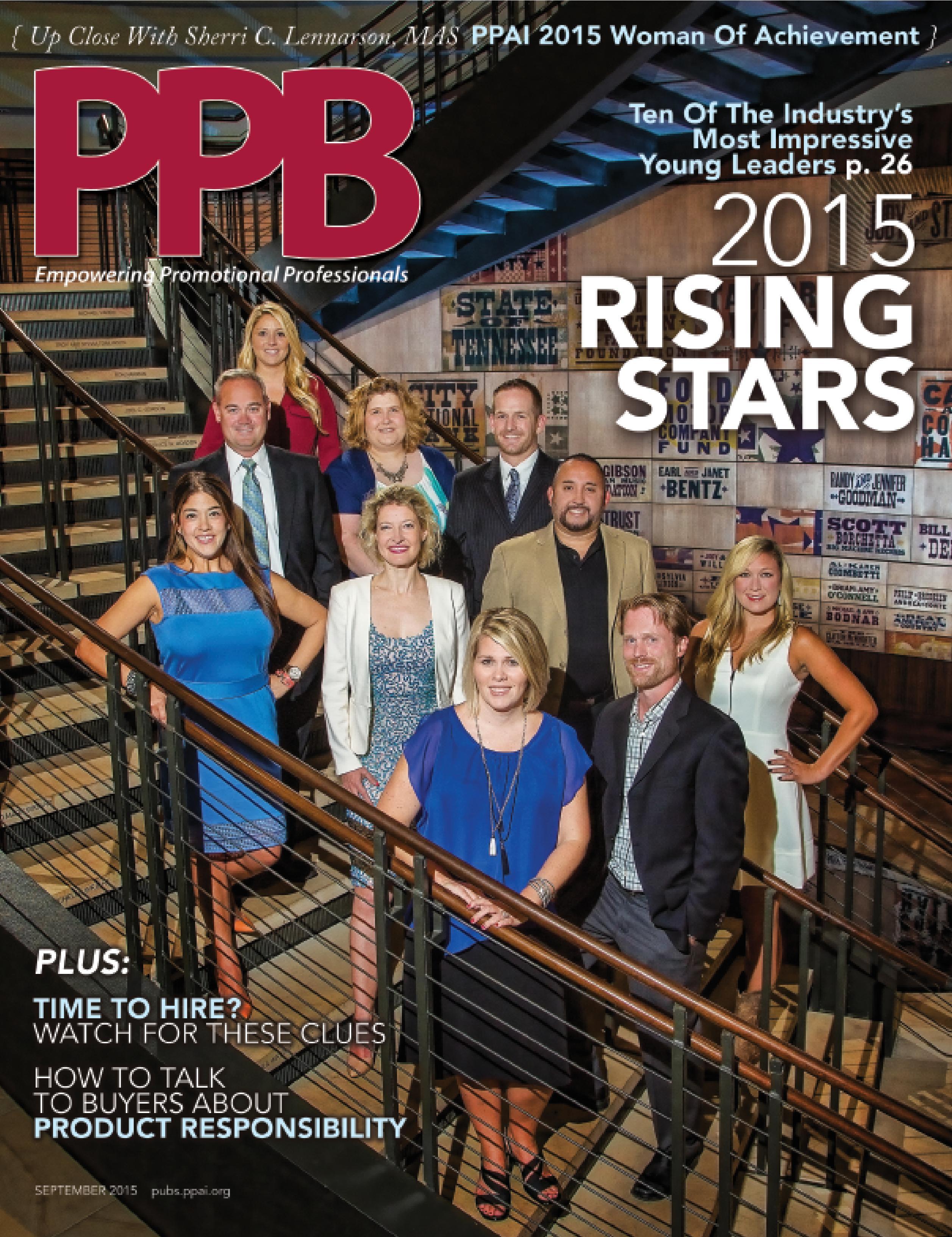 Essent Lands on the Cover of PPB Magazine Rising Stars Edition